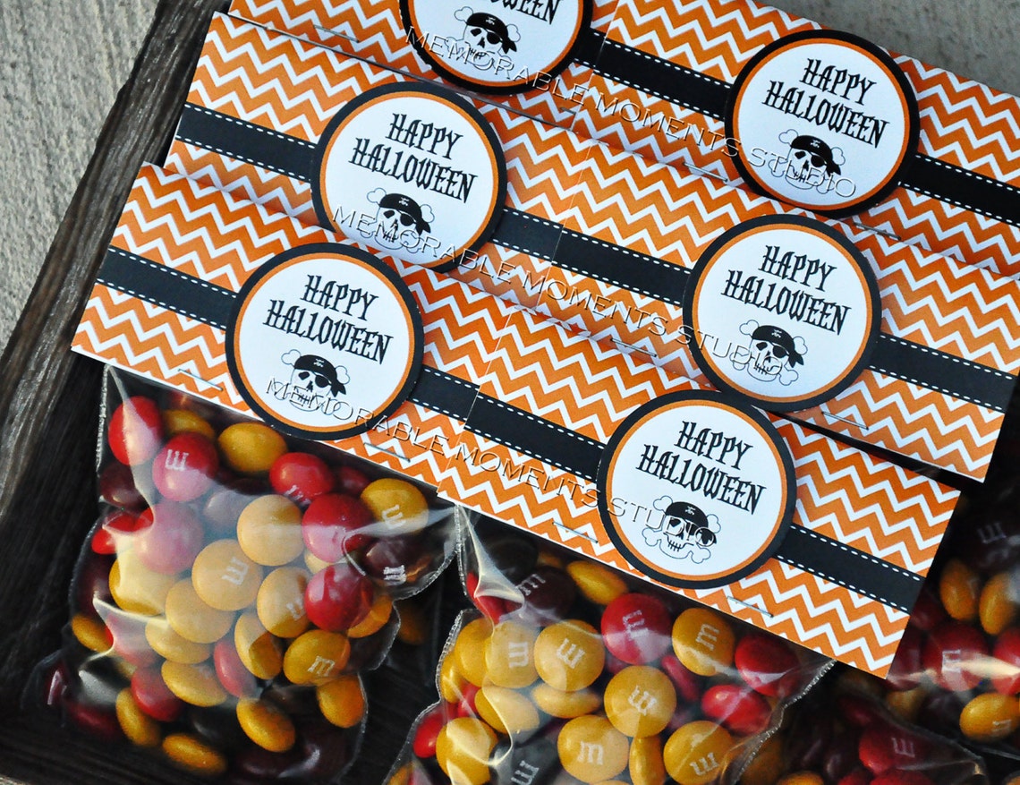 INSTANT DOWNLOAD Printable Candy Bag Labels Happy - Etsy