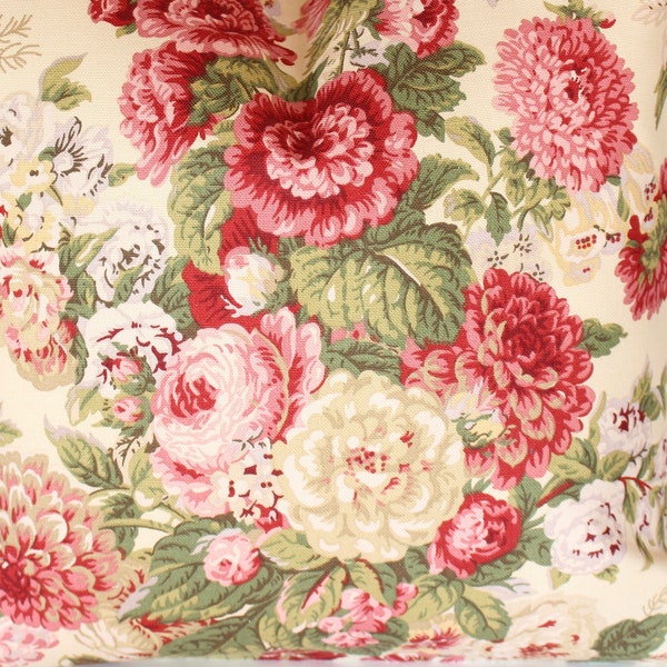 Waverly Rose Fabric - Etsy