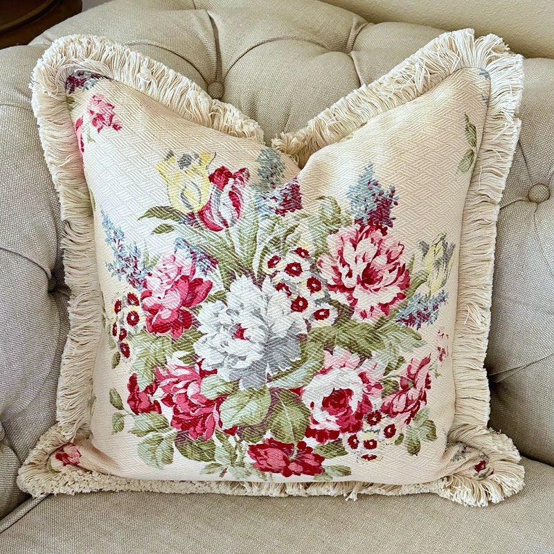 Vintage Antique Throw Pillow - Etsy