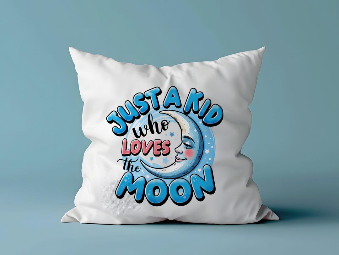 Moon Kid PNG | Digital Design for Sublimation (instant Download) - Etsy