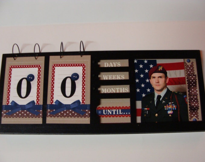 Deployment Countdown Calendar - Etsy