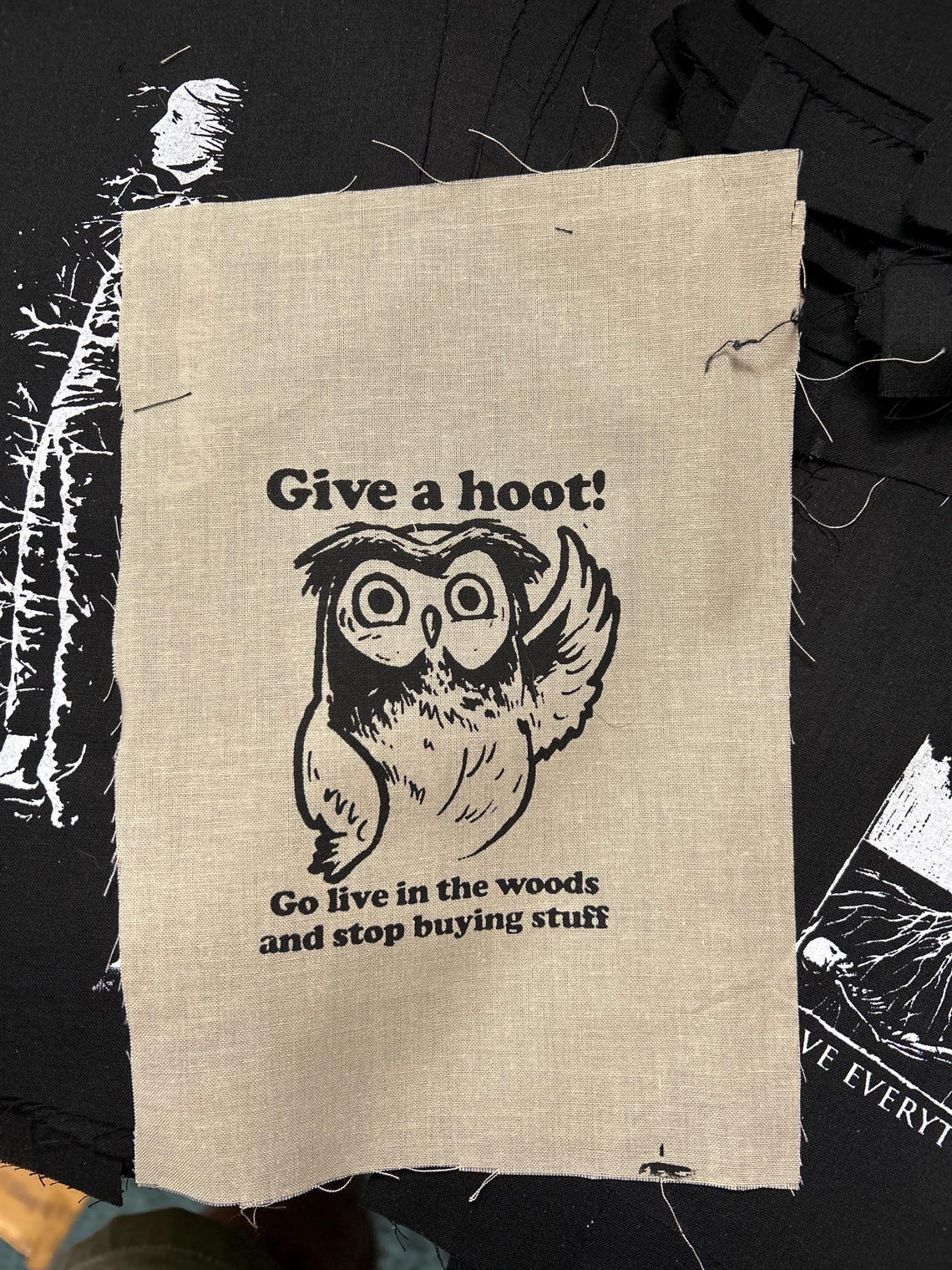 Give a Hoot PATCH Owls Rule so Does Changing Your Life - Etsy