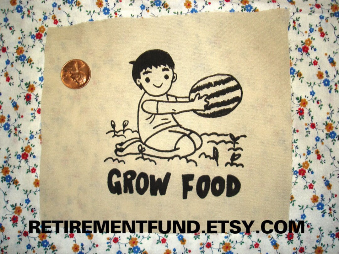 GROW FOOD PATCH so Cute but Also so Good an Idea - Etsy