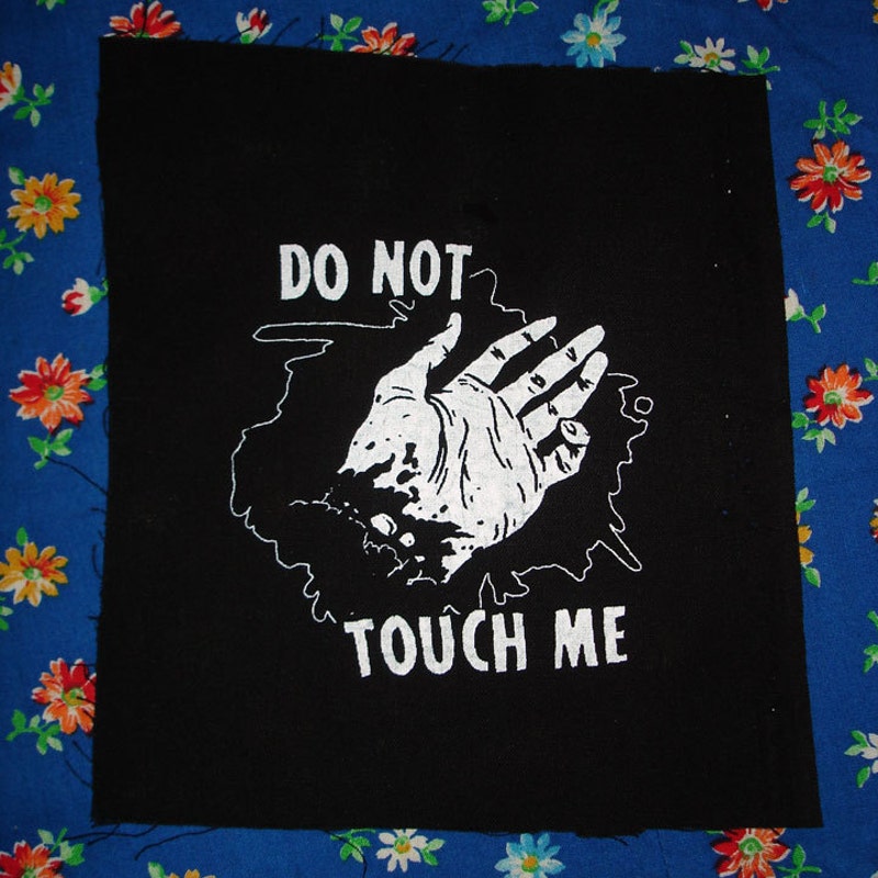 Do Not Touch Patch - Etsy