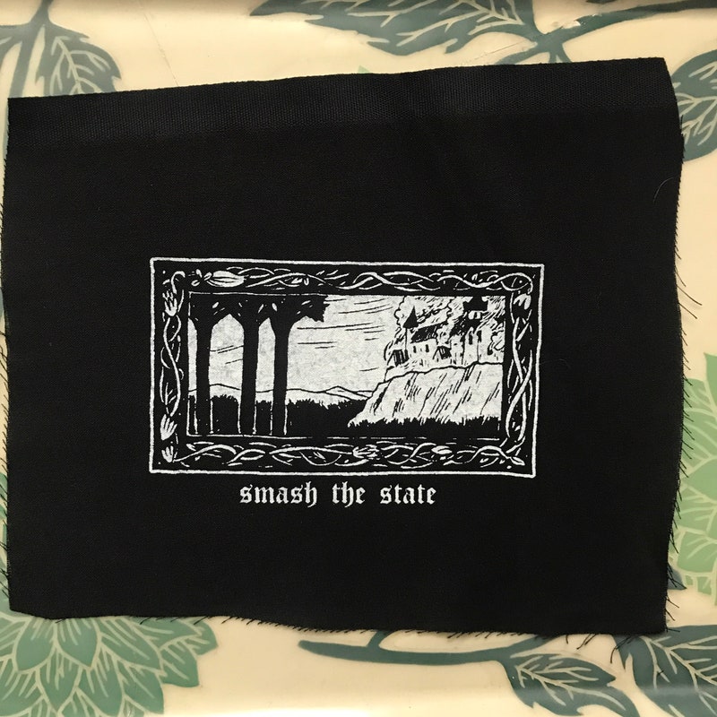 Medieval Patch Black - Etsy