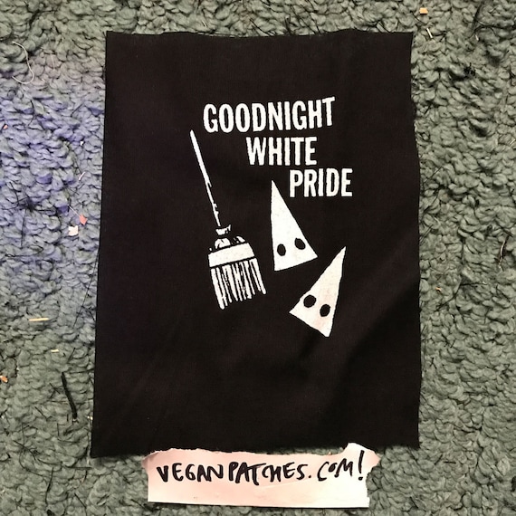 GOODNIGHT WHITE PRIDE Patch - Etsy
