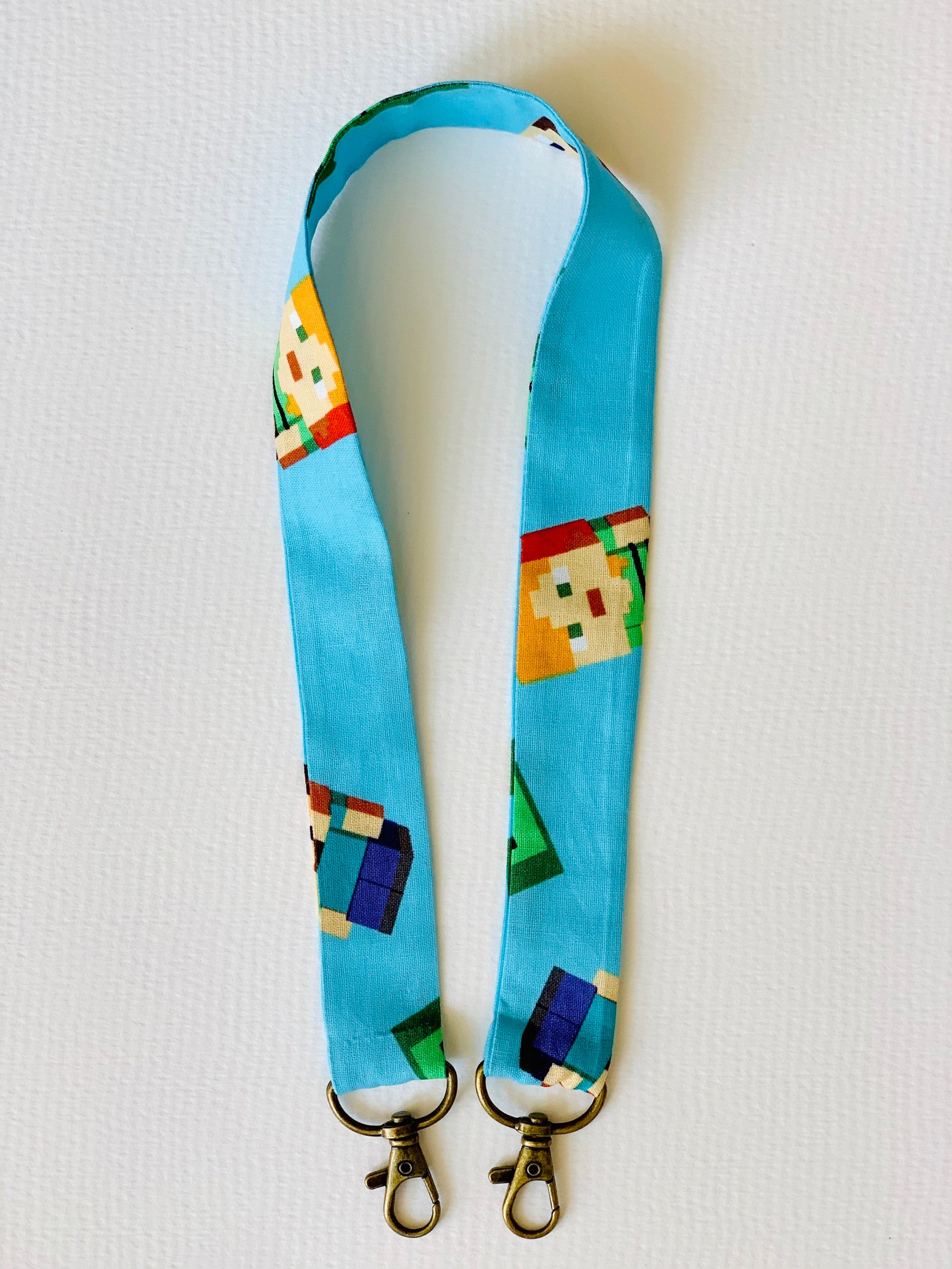 Minecraft Lanyard for Face Mask or an ID Badge or a Key Chain - Etsy UK