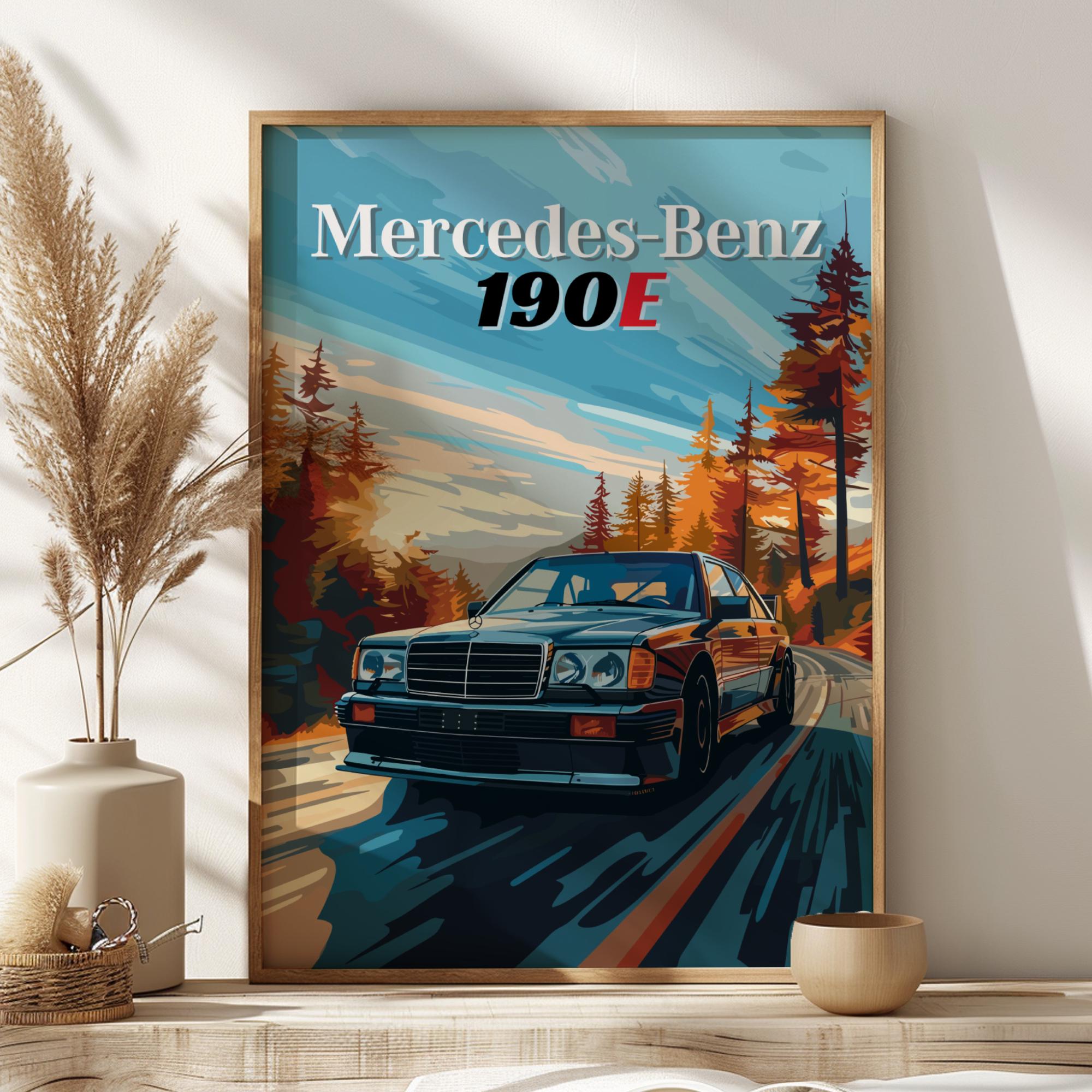 Mercedes Benz Poster Art