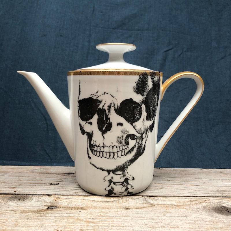 Gothic Skull Coffee Maker - Etsy