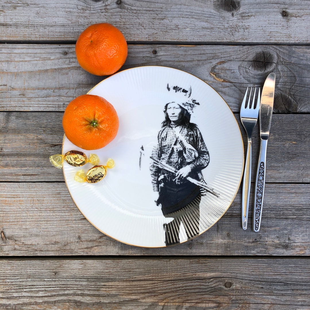 Plate chief Little, ø 25 Cm, High-quality Vintage Porcelain Printed by ...