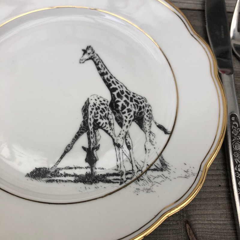 Giraffe Dinnerware - Etsy
