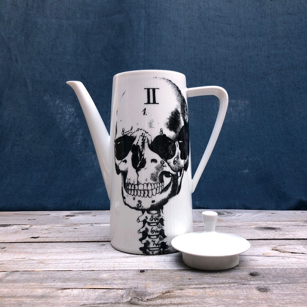 Skull Coffee Pot - Etsy