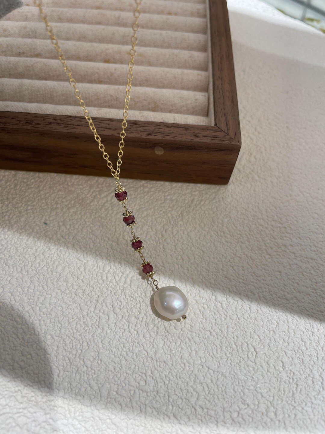 Energetic Armor With Warmth • Handmade S925 Sterling Silver Garnet ...