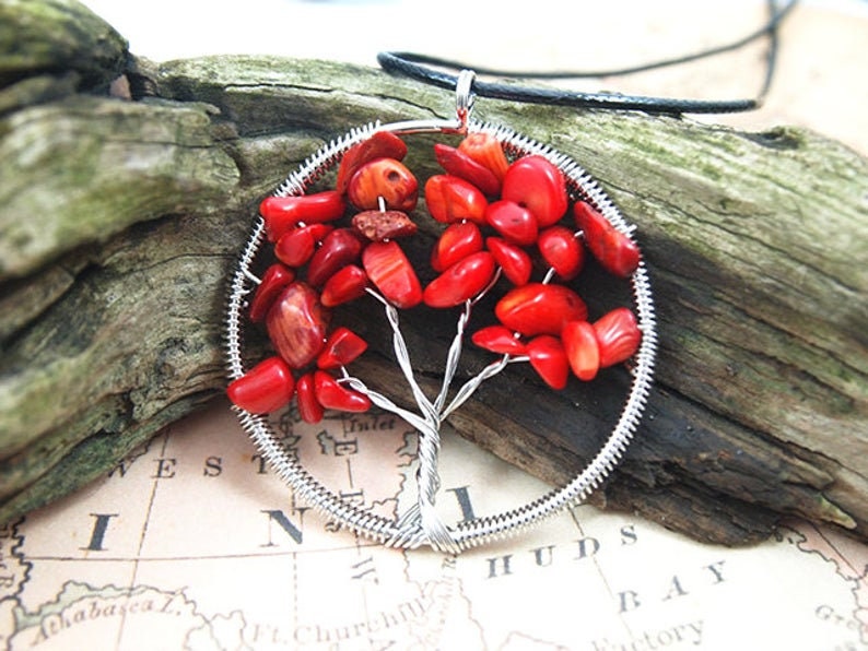 Handmade Unisex Tree of Life Pendant Tree of Knowledge | Etsy