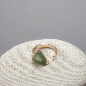 Jade Ring Jade Stone Ring Jade Rings for Women Jade and Gold Ring 14k ...