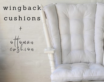 Wingback Rocker Replacement Cushions / 4 Post Rocker Cushions ...
