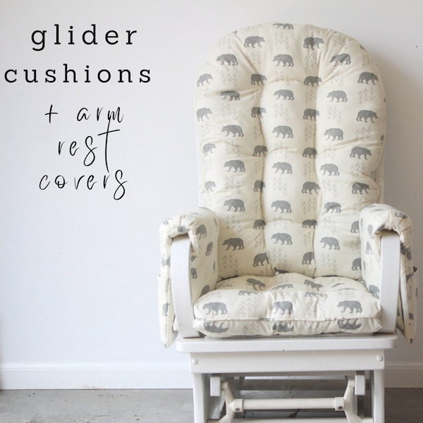 Glider Rocker Replacement Cushions - Etsy