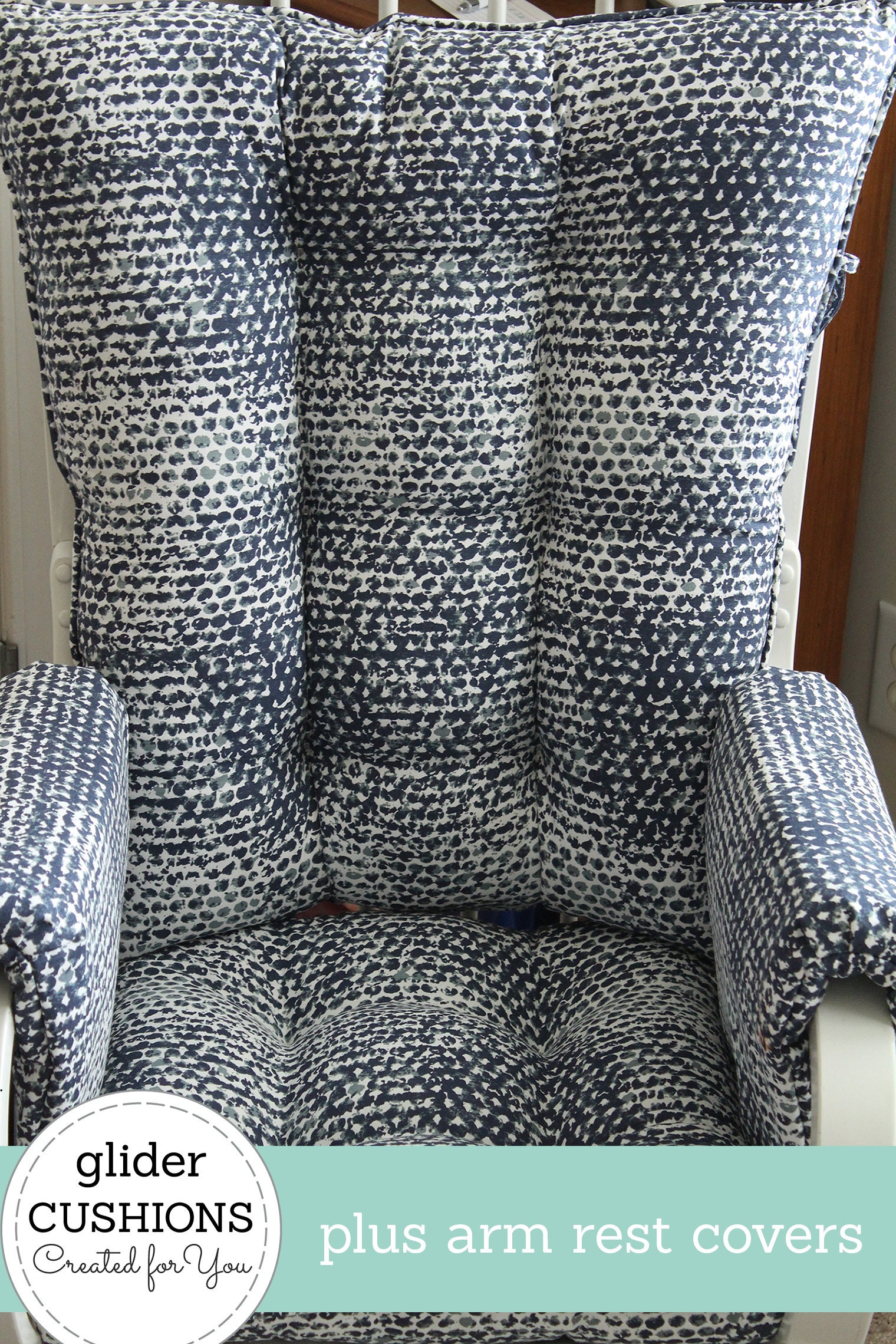 Glider Cushions/rocker Cushions/ Rocking Chair Cushions/ | Etsy