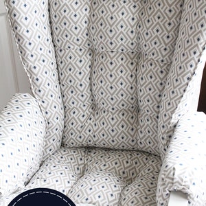 Wingback Rocker Replacement Cushions / Canadian Rocker - Etsy