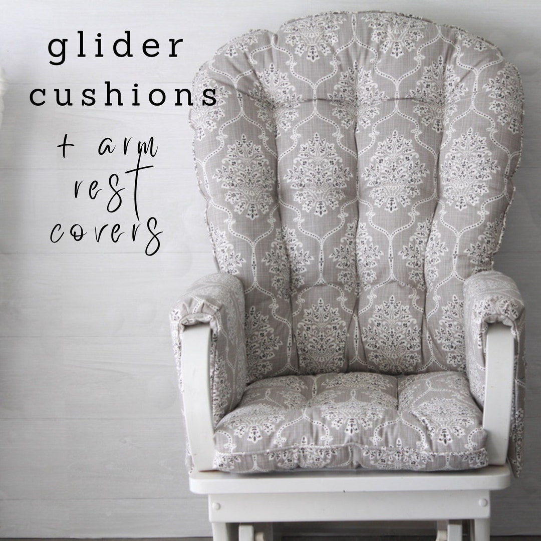 Chair Cushions/ Glider Cushions/ Rocking Chair Cushions/ Glider ...