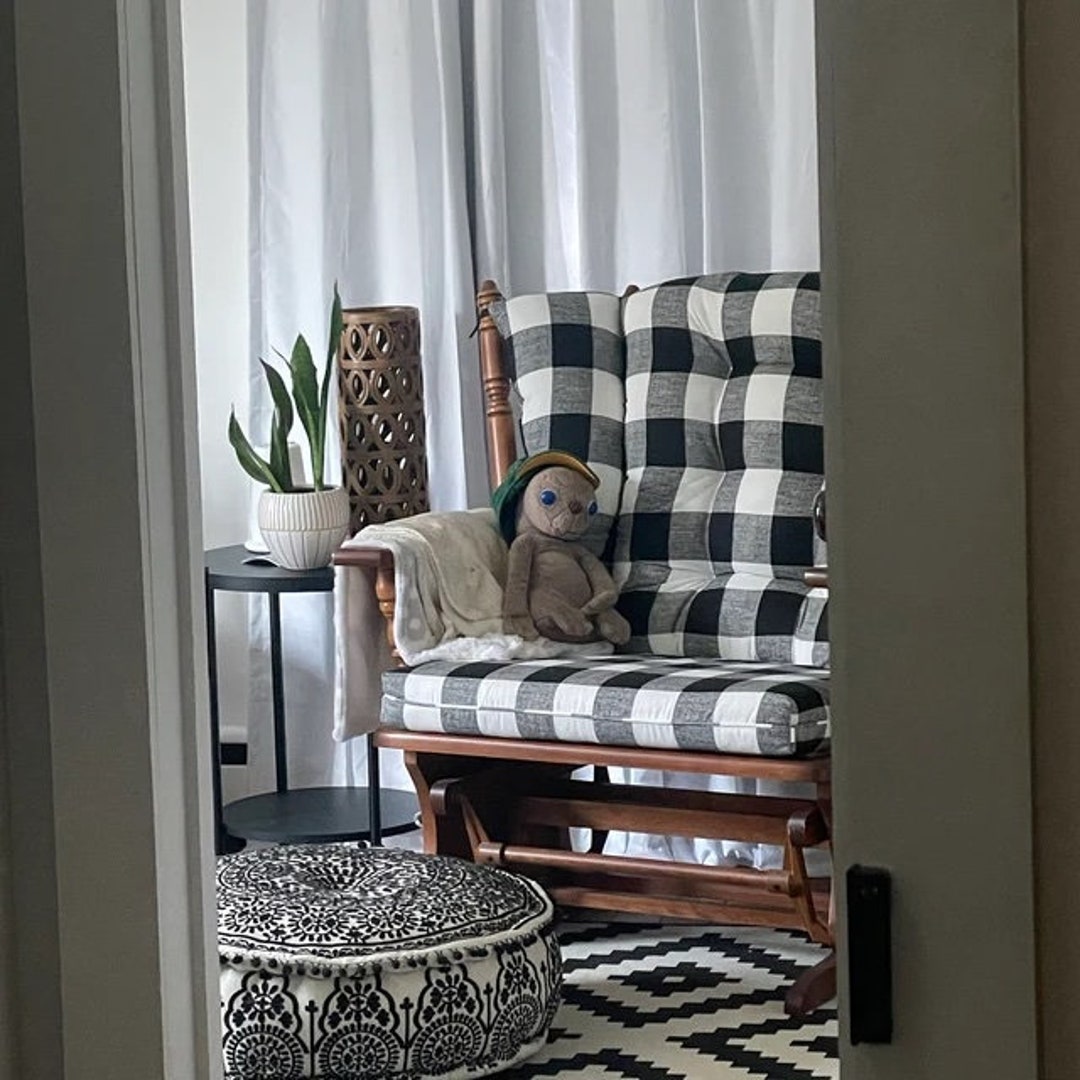 READY TO SHIP Wingback Glider Cushions Rocker Cushions Chair Cushions ...