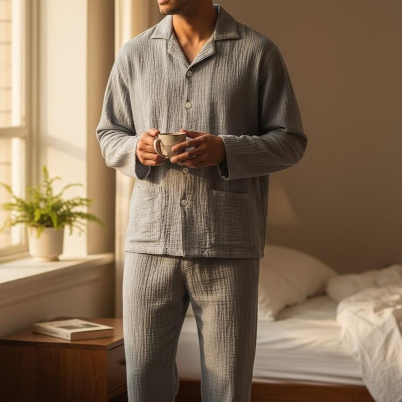 Mens Tall Black Pajamas - Etsy Canada