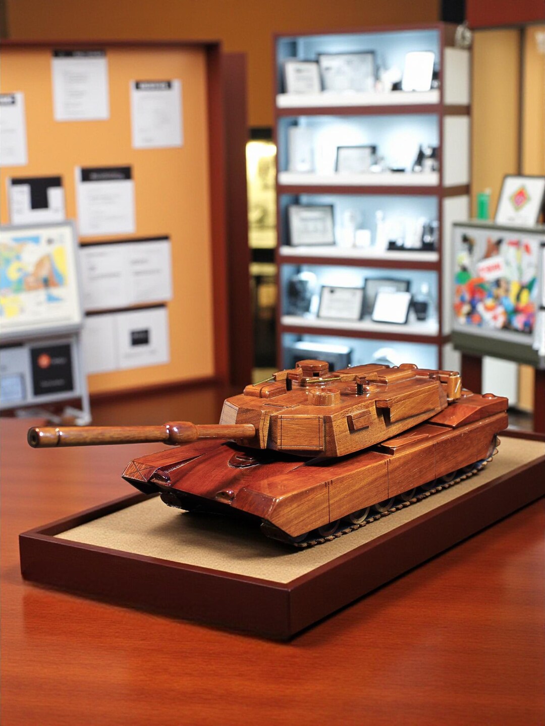 Modern Heavy Tank Inspired by M1A2 Abrams – Wooden Military Model - Etsy