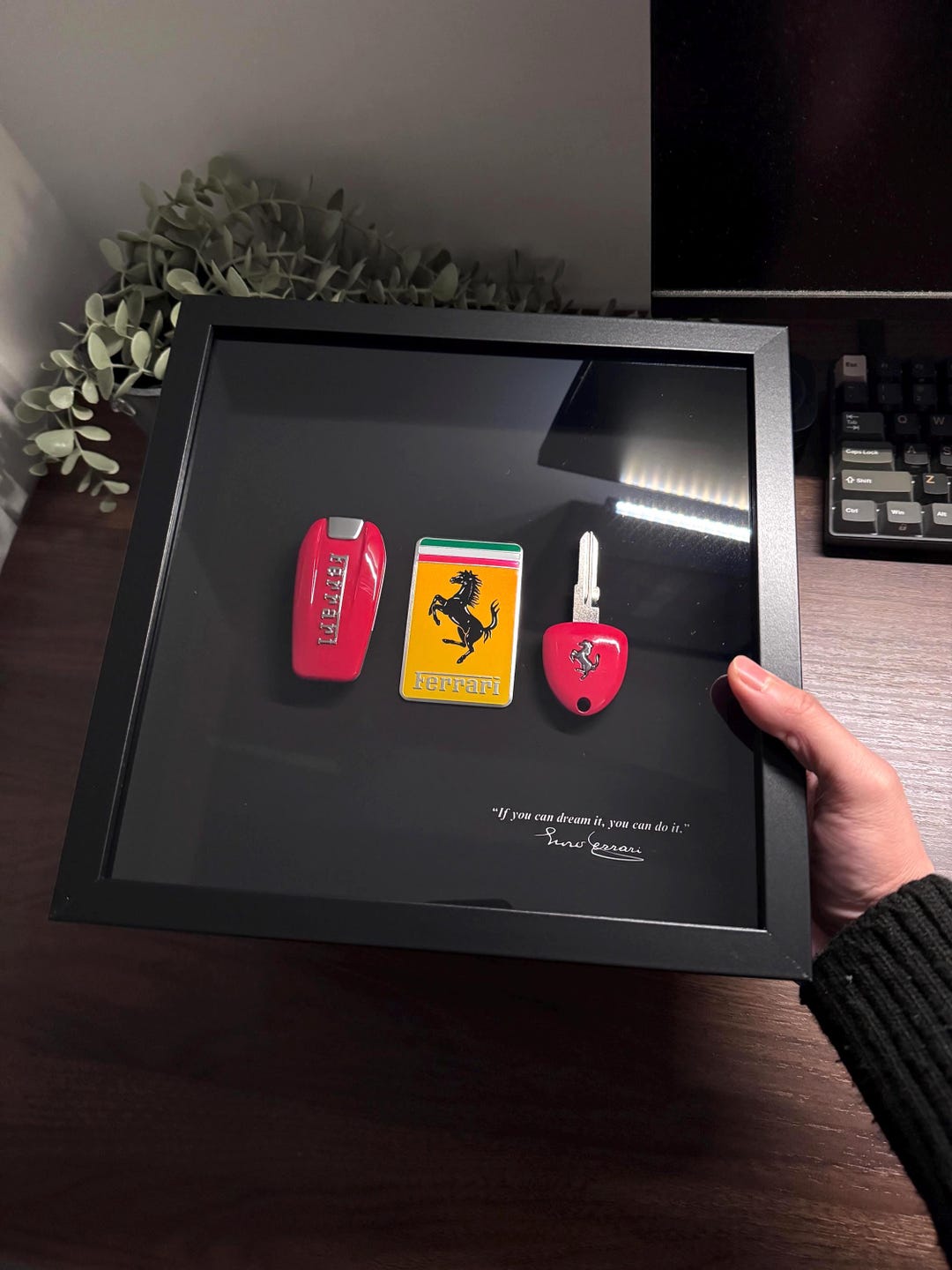 La Ferrari Keys Frame - Enzo Signature Edition by Framedcash | Luxury ...