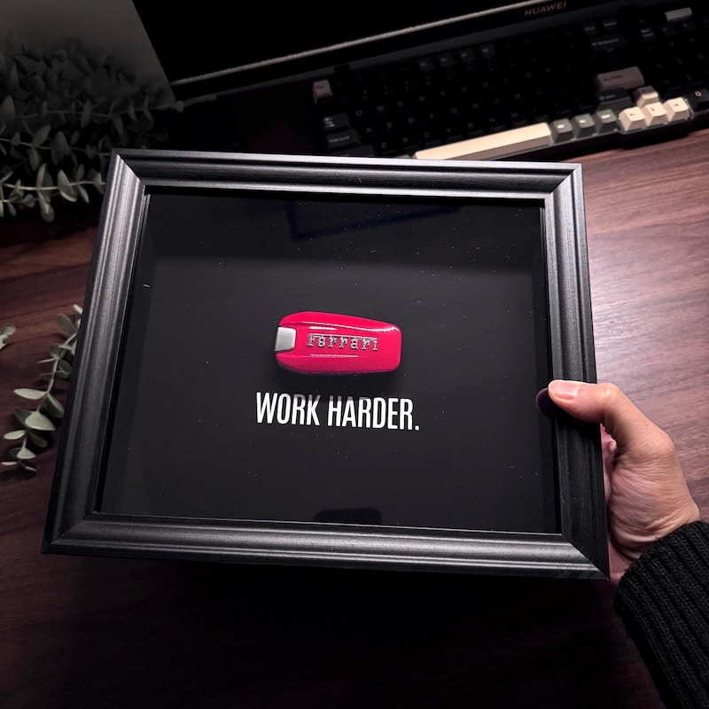 Key and Money Frame - Etsy