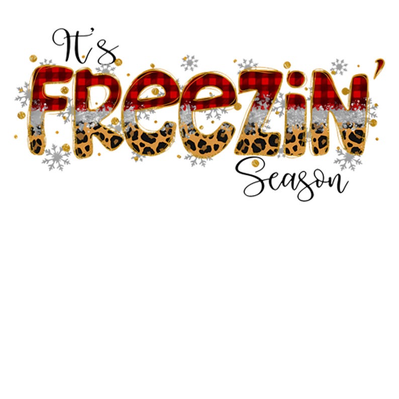 Freezing Season Winter Christmas PNG – Funny Cold Holiday Humor Clipart ...