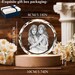 Personalized Heart Crystal Photo Portrait LED, Custom Portrait in ...