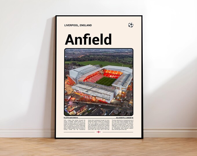 ANFIELD - Etsy UK