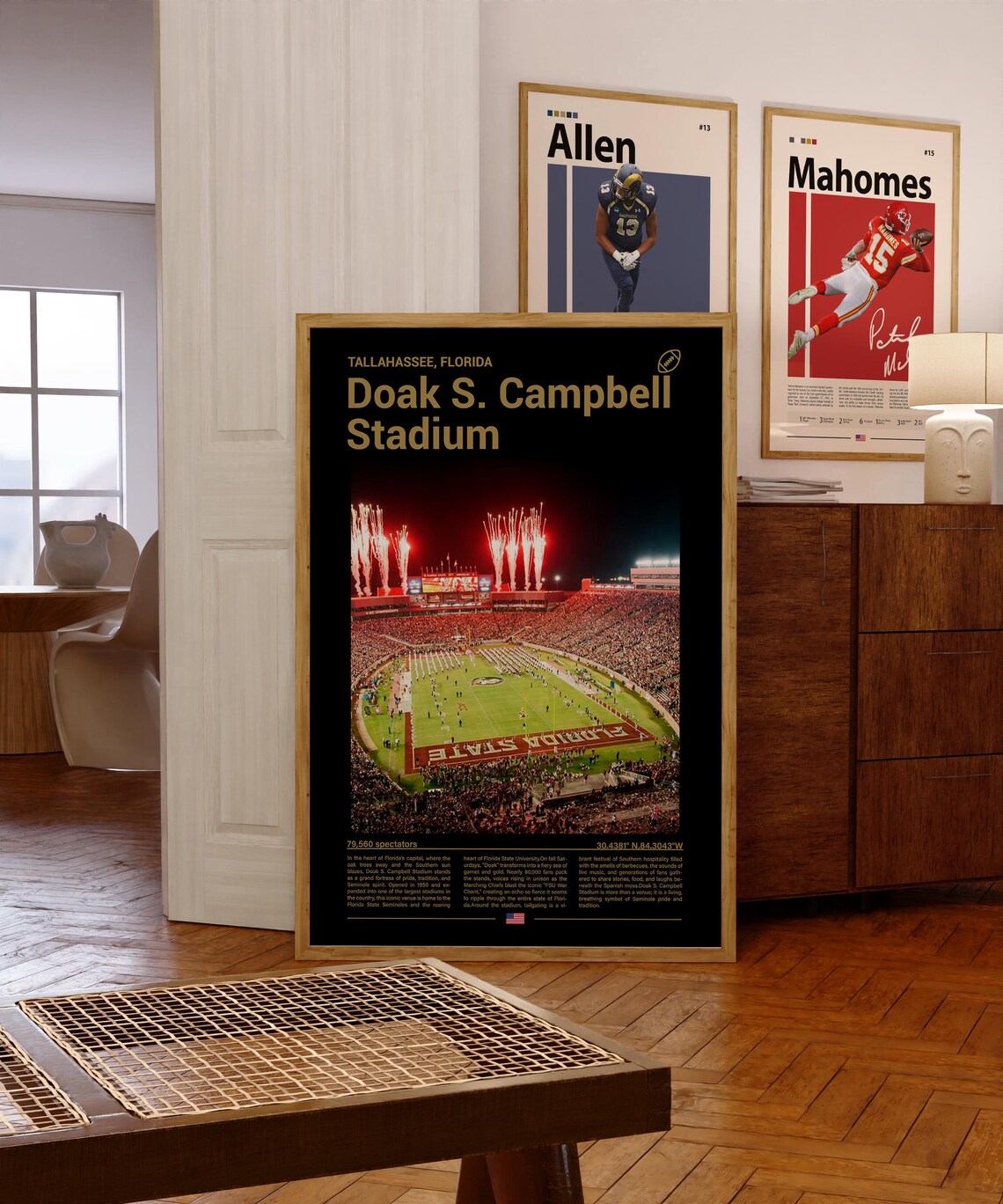 Doak S. Campbell Stadium, Florida State Seminoles, Grand Fortress Wall ...
