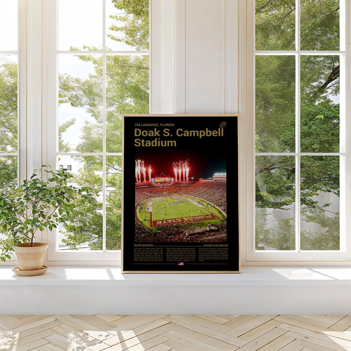 Doak S. Campbell Stadium, Florida State Seminoles, Grand Fortress Wall ...