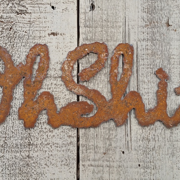 Metal Words - Etsy