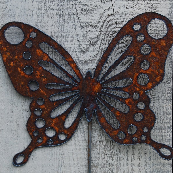 Butterfly Garden Art - Etsy