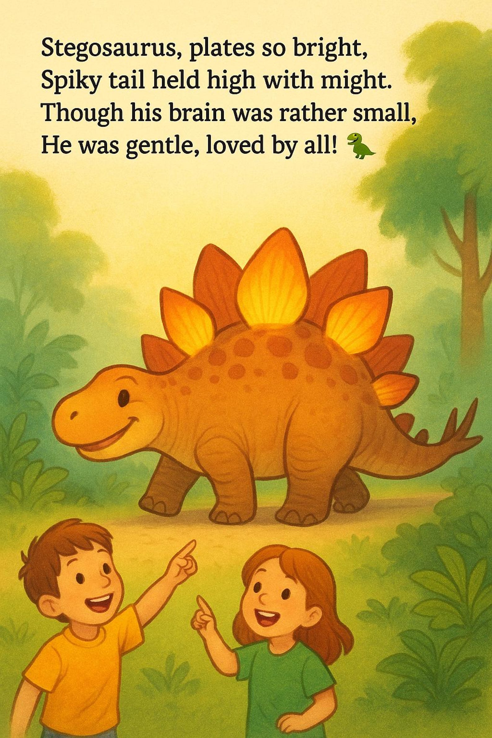 Dinosaur Rhyming Book for Children, Ages 3-7 (digital Download) - Etsy