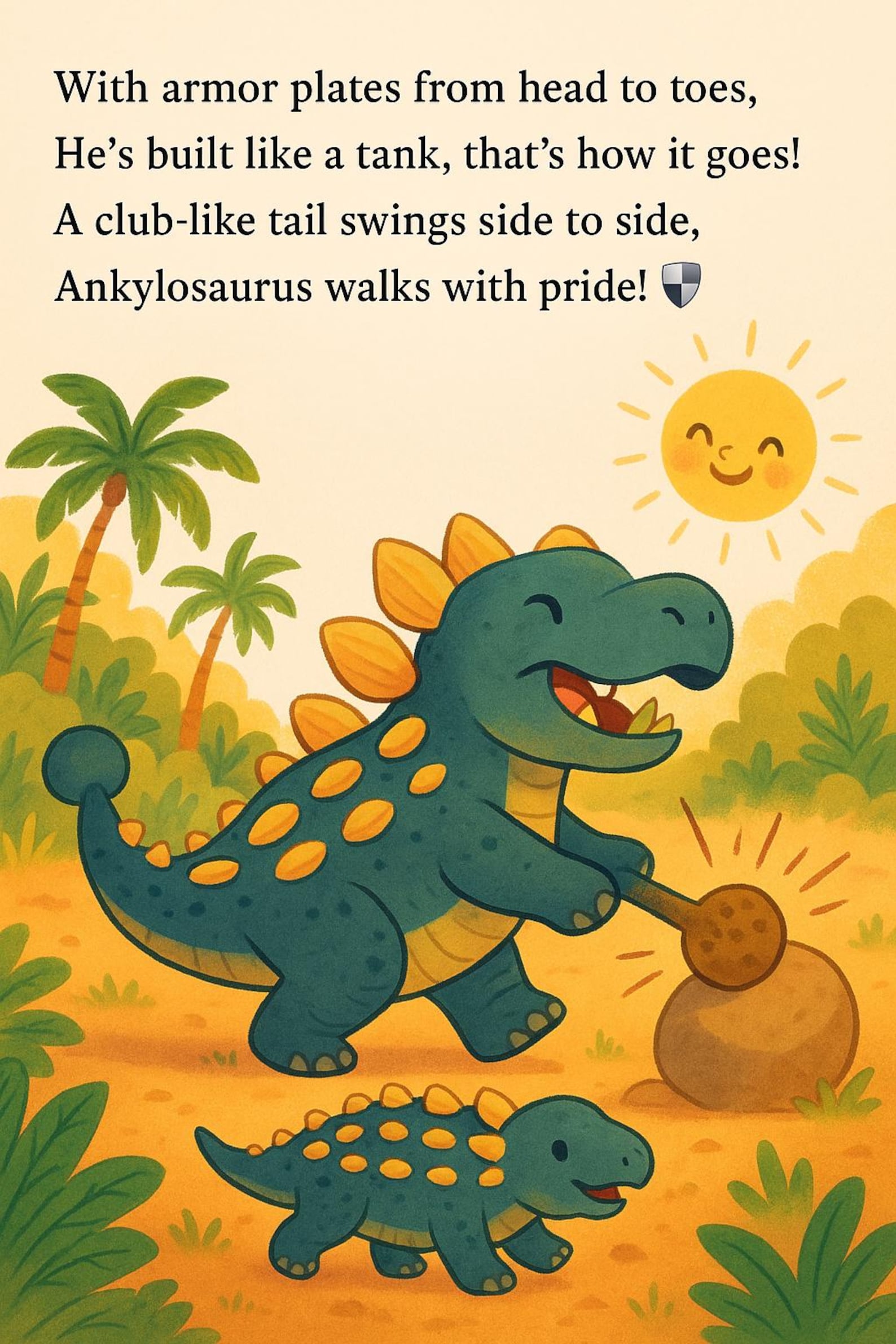 Dinosaur Rhyming Book for Children, Ages 3-7 (digital Download) - Etsy