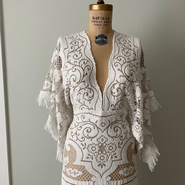 Rustic Lace Dress - Etsy