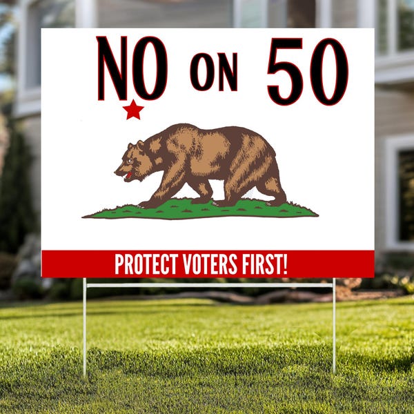 Vote No Yard Sign - Etsy