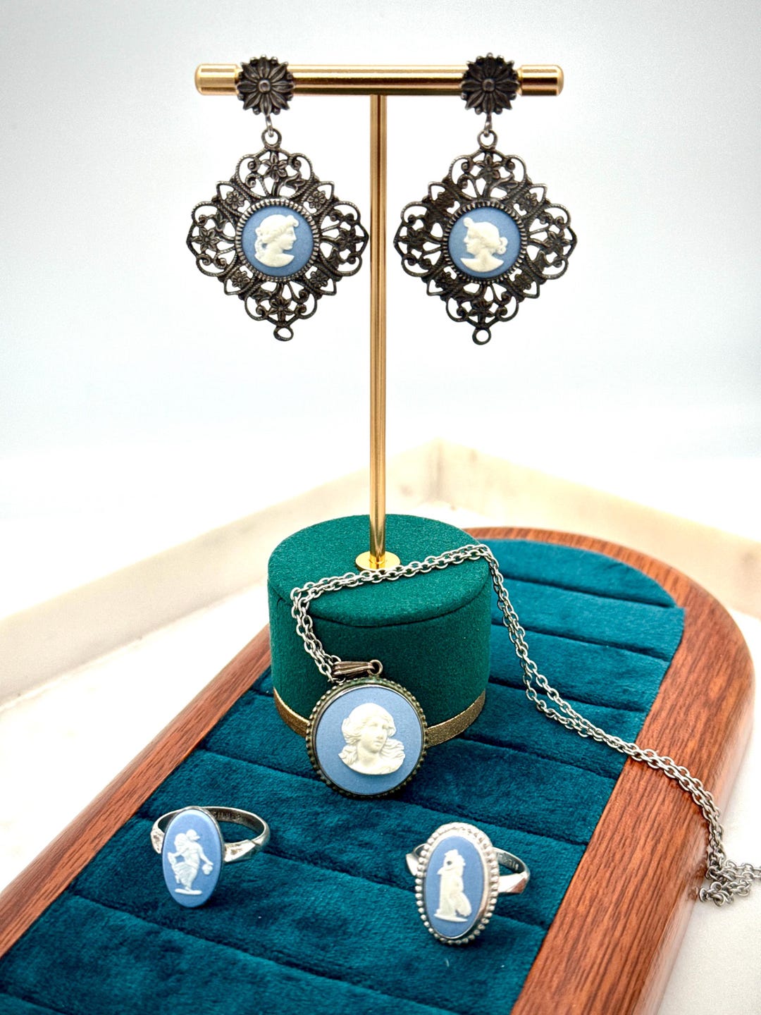 Wedgwood Jasperware Jewellery Set | Dance of the Hours, Andromache ...