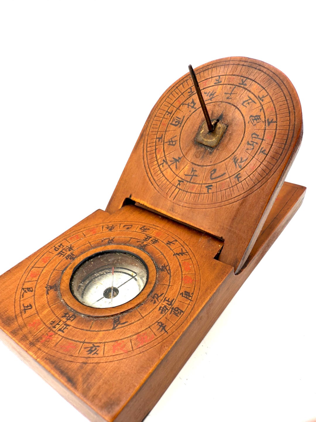 Enchanted Chinese Feng Shui Compass–sundial | Ritual Divination Tool ...