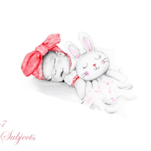 Personalized Stillborn Baby Gift, Custom Hand Drawn Portrait, Infant ...