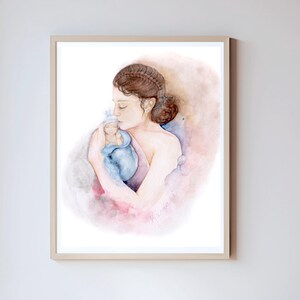 Personalized Stillborn Baby Gift, Custom Hand Drawn Portrait, Infant ...
