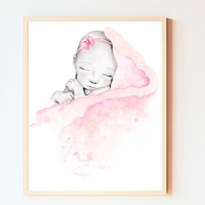 Personalized Stillborn Baby Gift, Custom Hand Drawn Portrait, Infant ...