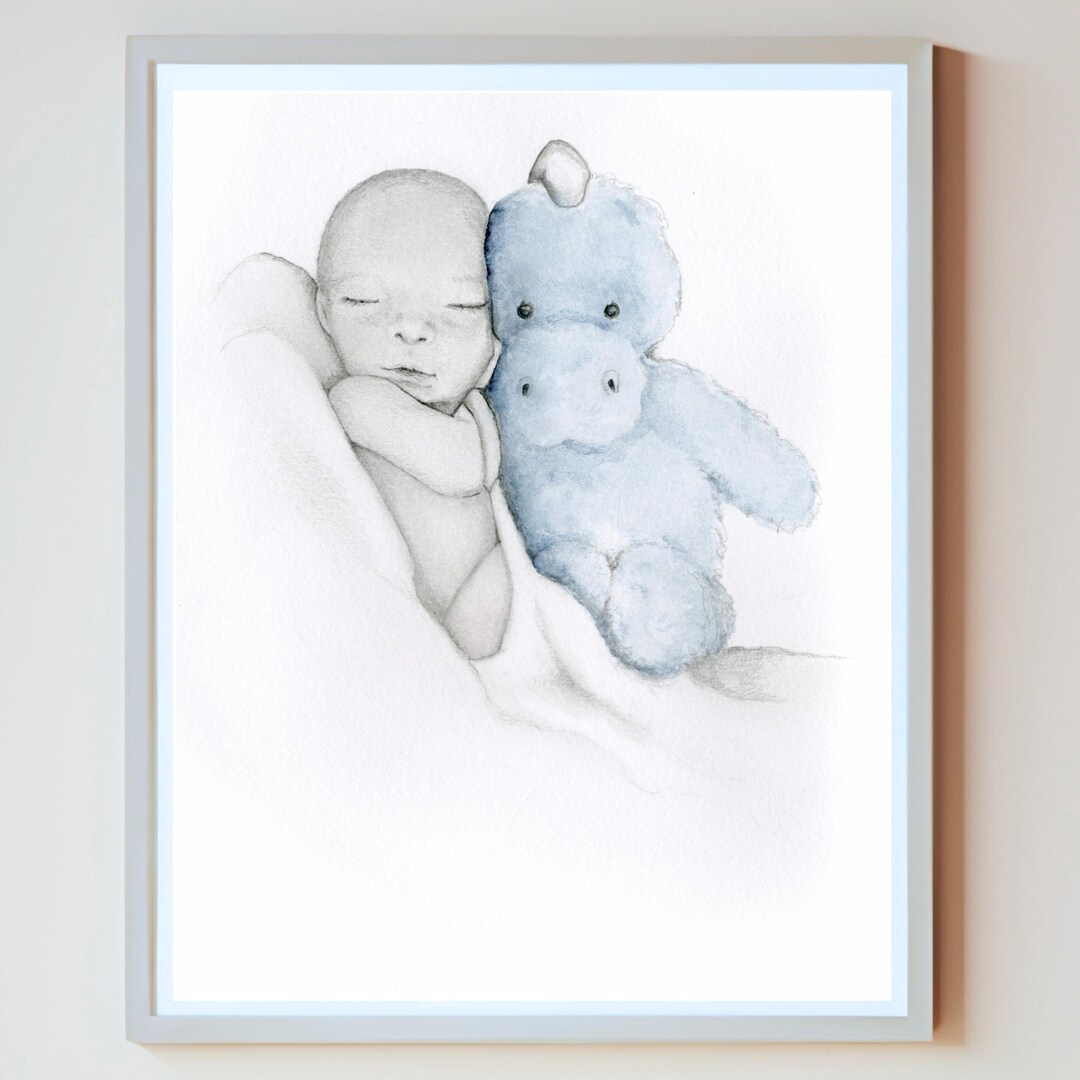 Stillborn Baby Gift for Mom and Dad Pregnancy Loss Memorial Wall Art ...