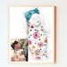 Personalized Stillborn Baby Gift, Custom Hand Drawn Portrait, Infant ...