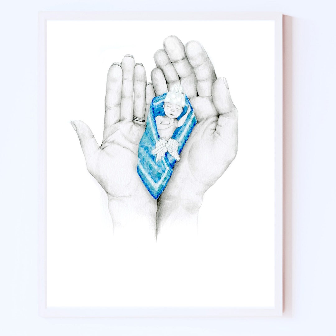 Stillborn Baby Gift for Mom and Dad Pregnancy Loss Memorial Wall Art ...