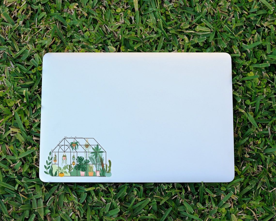 Transparent Greenhouse Sticker, Best Friend Gift, Houseplant, Cute ...