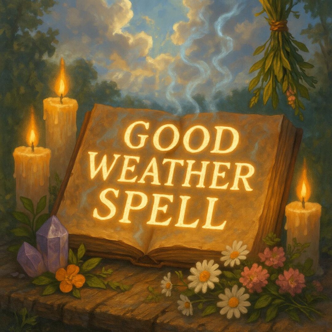 Custom Good Weather Spell – Wedding & Outdoor Event Ritual, Sunshine ...